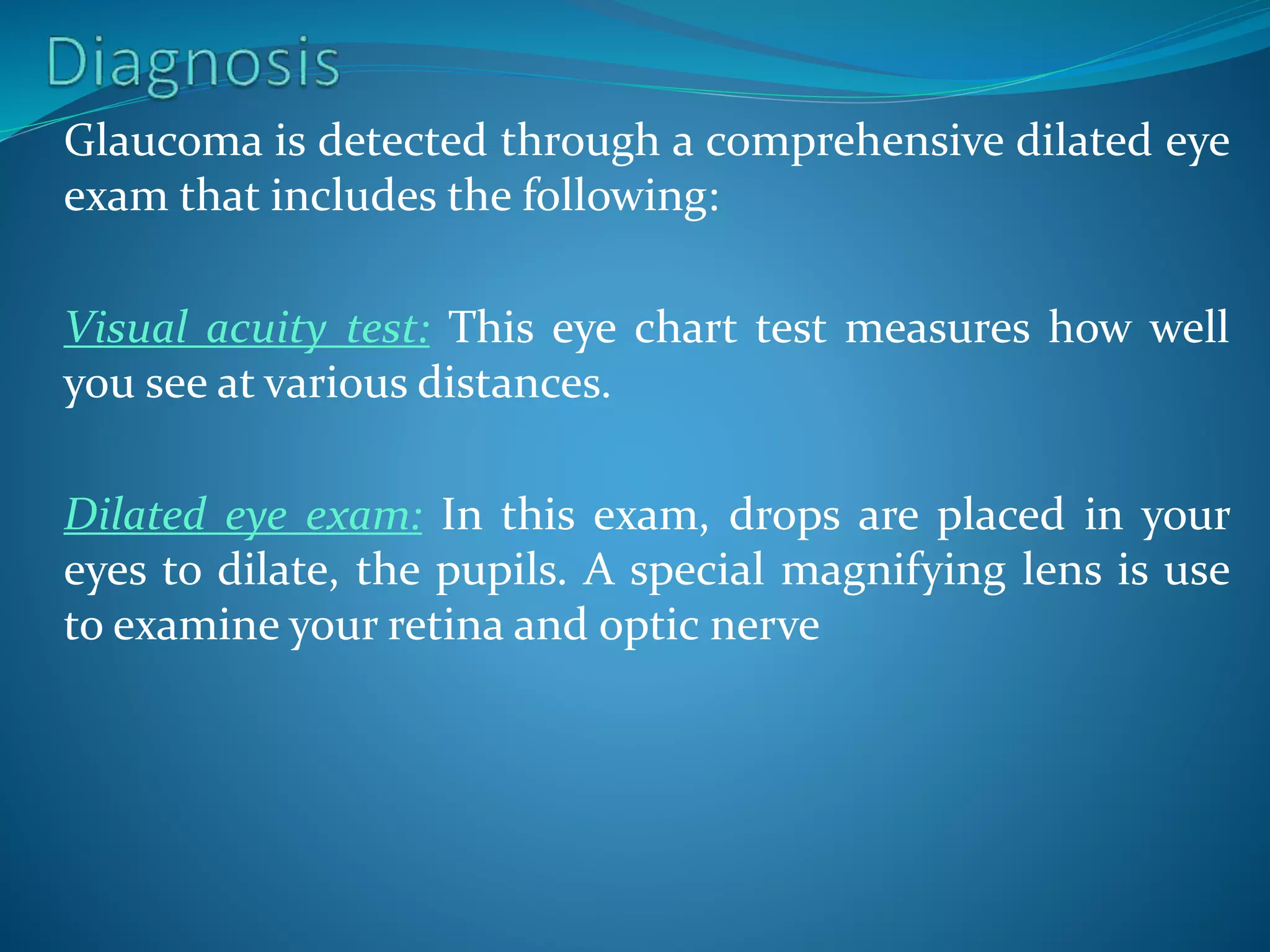 Genetics of glaucoma | PPTX