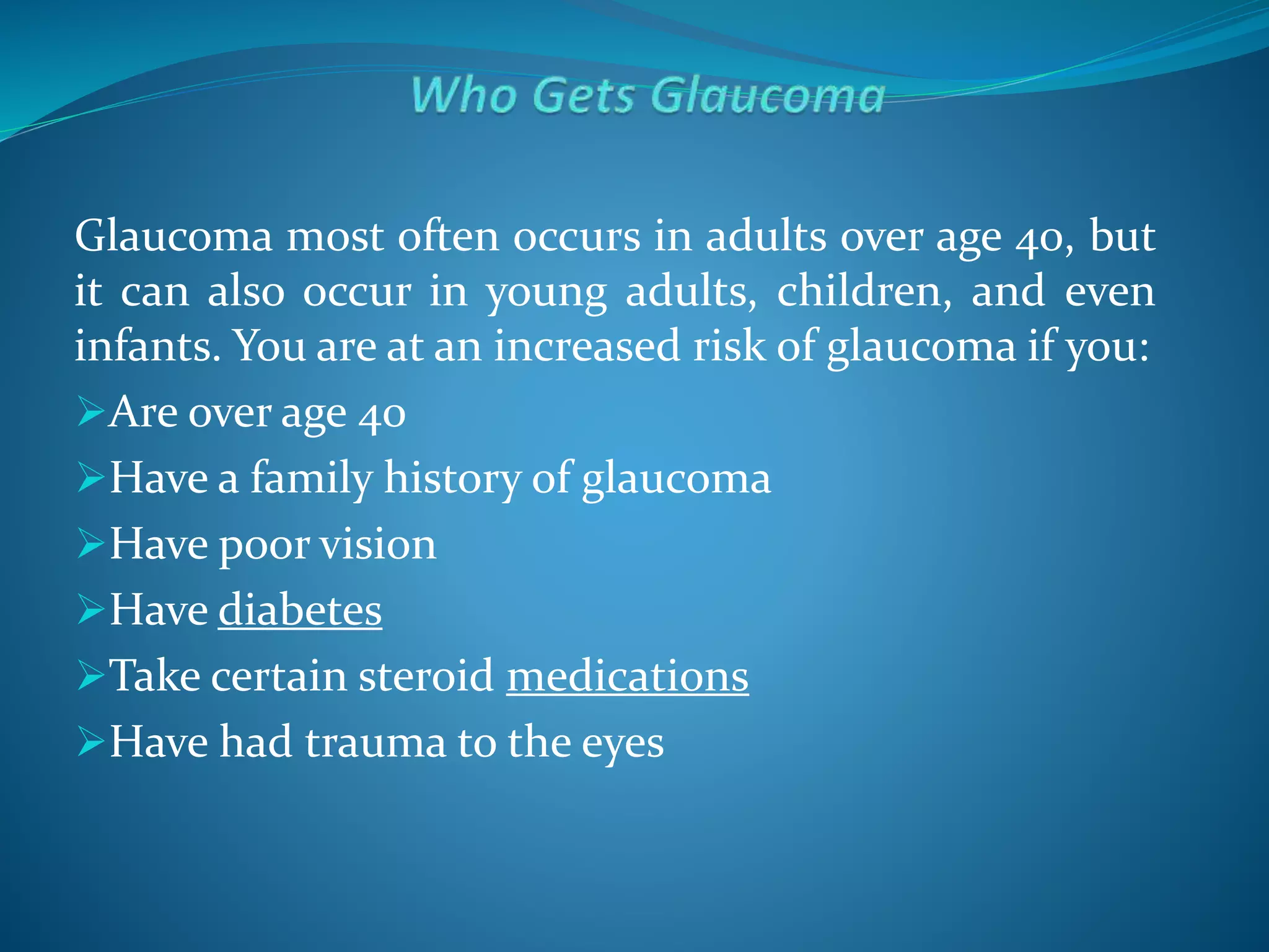 Genetics of glaucoma | PPTX