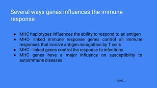 Genetics of immune system | PPTX