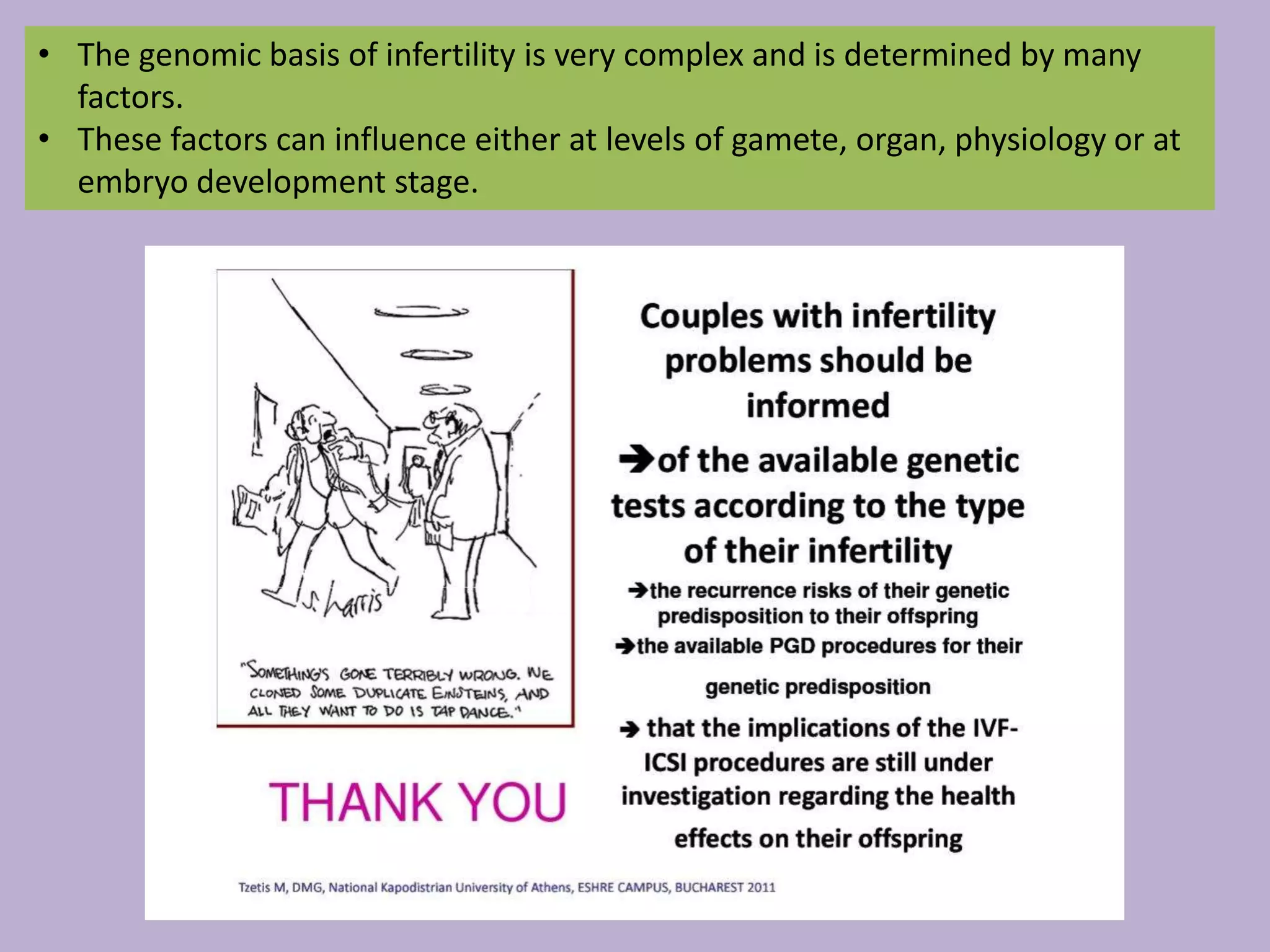 'GENETICS OF MALE & FEMALE INFERTILITY.pptx