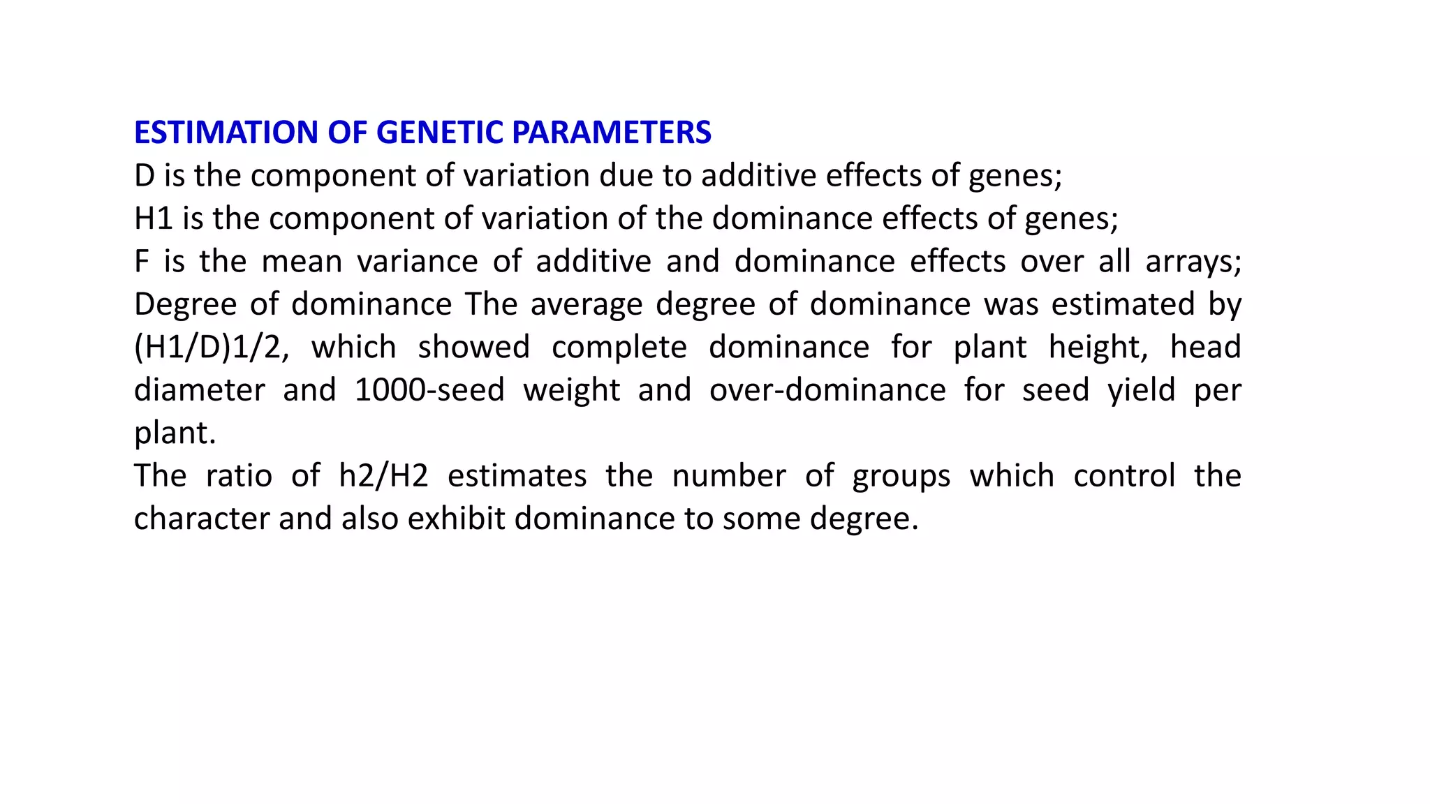Genetics of traits-pptx | PPT