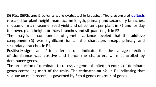 Genetics of traits-pptx | PPT