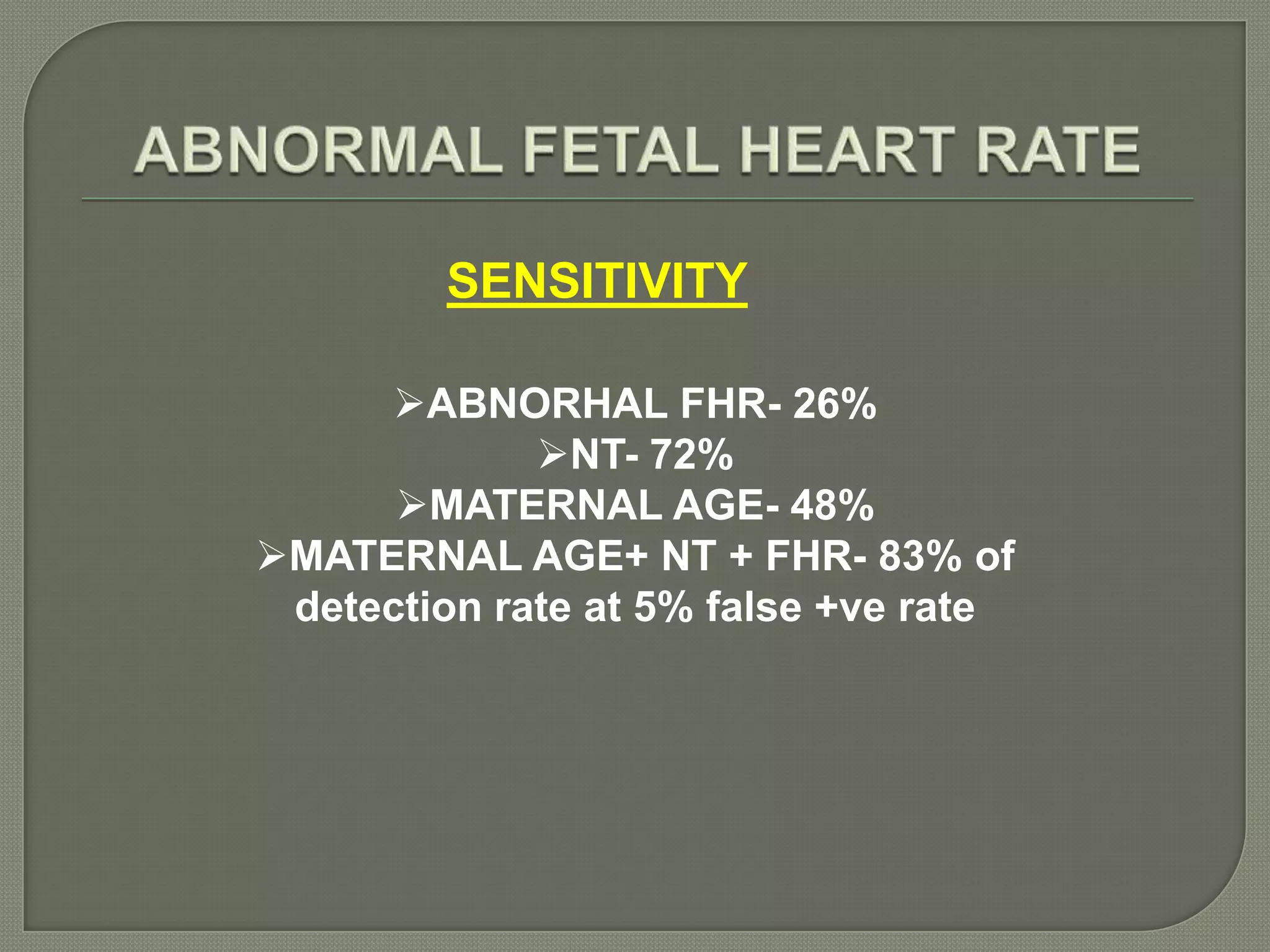 Genetic sonogram | PPTX