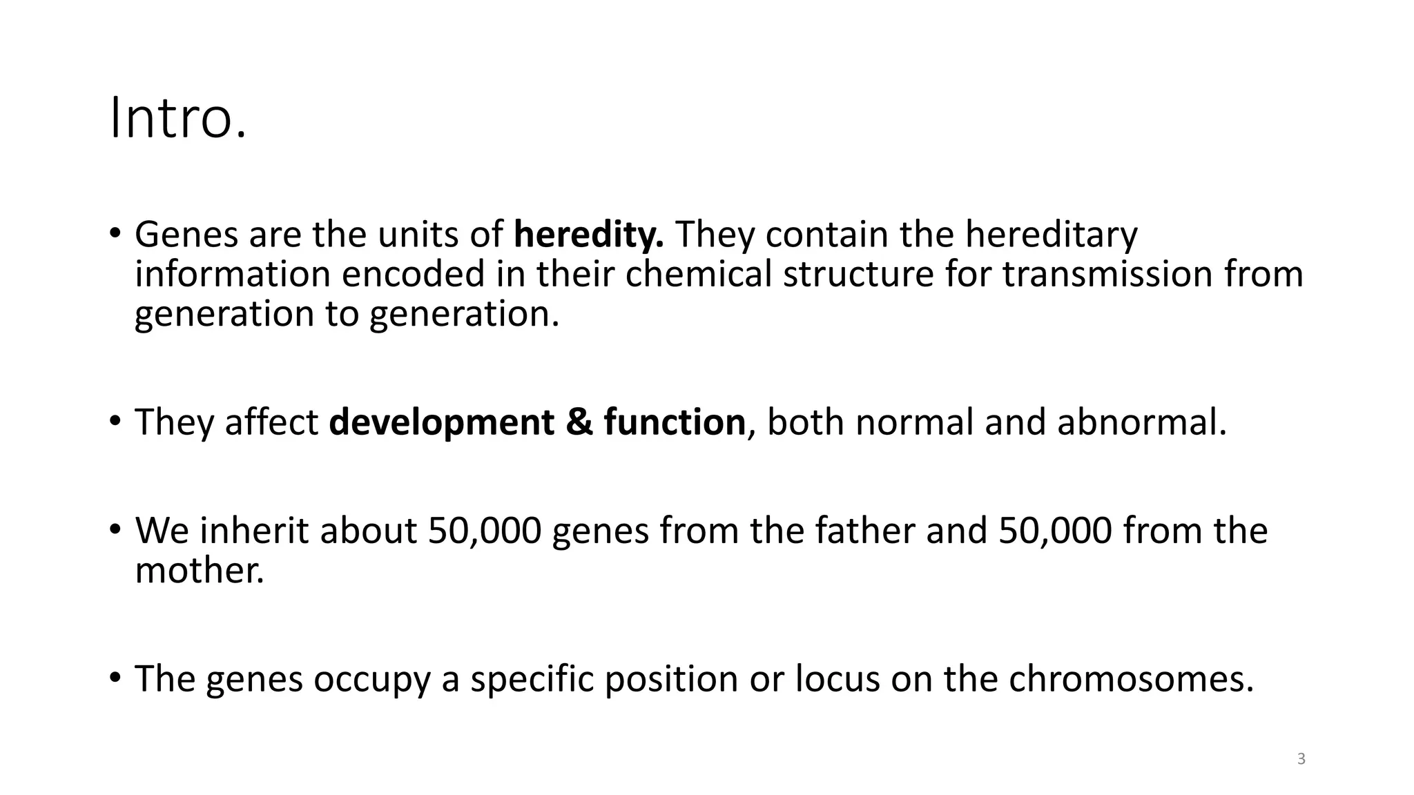 GENETICS, Classification of Genetic Disorders | PPT