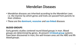 GENETICS, Classification of Genetic Disorders | PPT