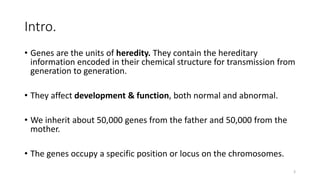 GENETICS, Classification of Genetic Disorders | PPT