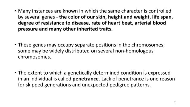 GENETICS, Classification of Genetic Disorders | PPT