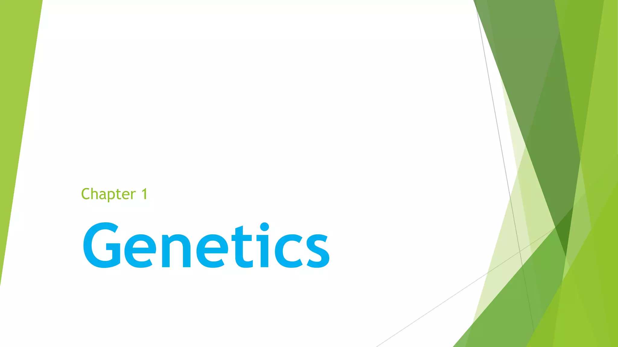 Genetics powerpoint | POTX