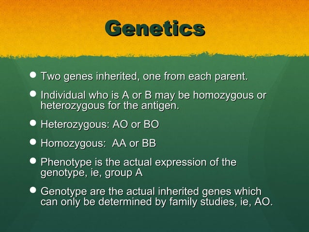 Genetics Ppt By Jiwan Ppt