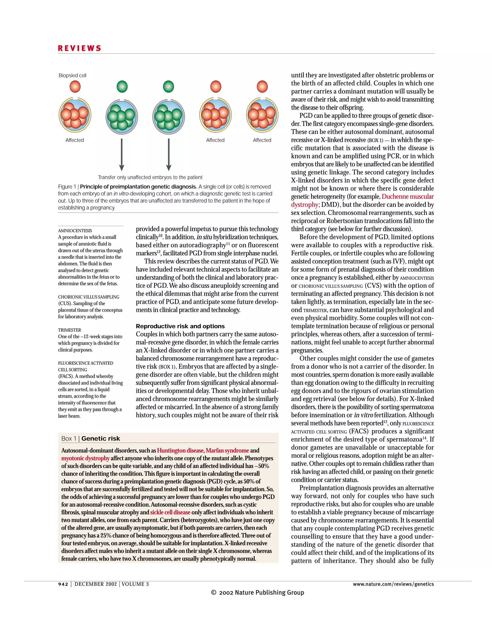Genetics preimplantation | PDF | Infertility | Reproductive Health