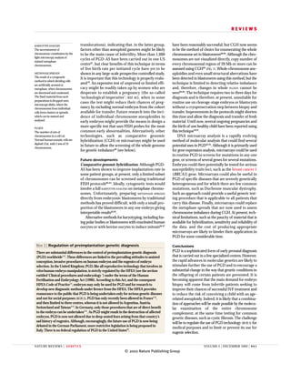 Genetics preimplantation | PDF