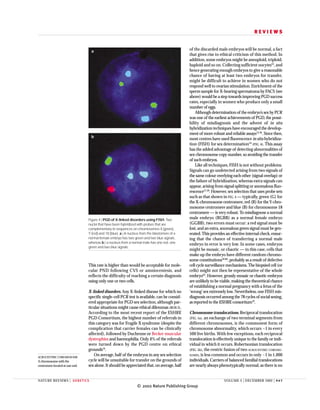 Genetics preimplantation | PDF