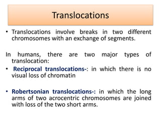 Chromosomal Disorders | PPTX