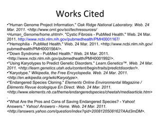 Genetics project | PPT