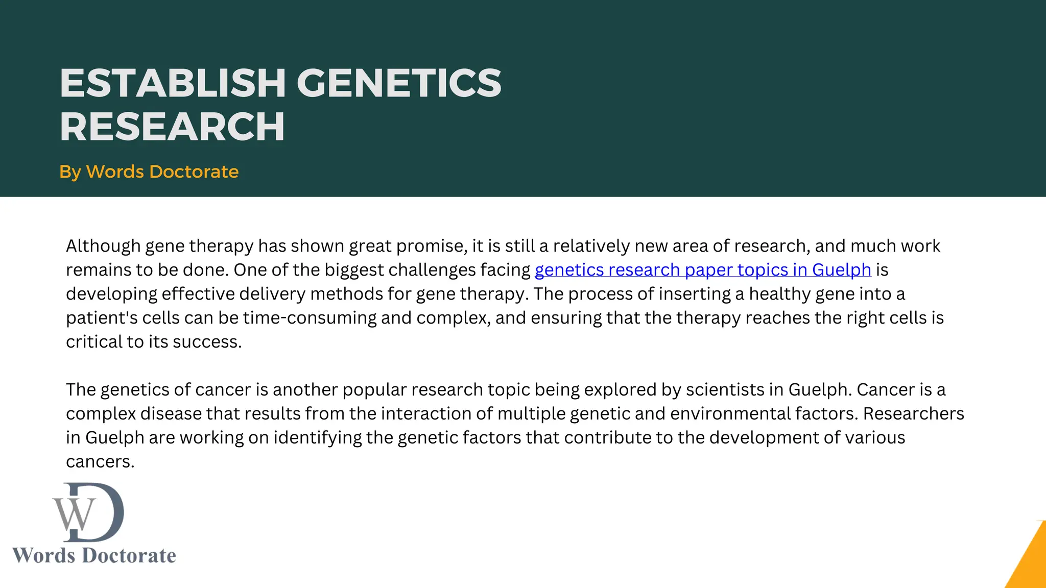 Genetics Research Paper Topics.pptx
