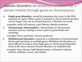 Genetics research project | PPT