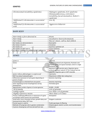 Genetics sample | PDF