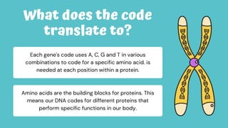 Genetics Science Presentation in Blue Yellow Flat Graphic Style ...