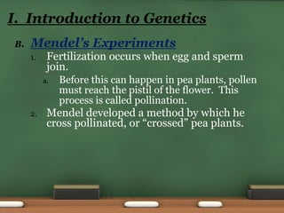 Genetics section 1 notes | PPTX