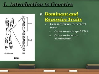 Genetics section 1 notes | PPTX