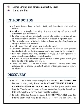 Viruses and their genetic system | DOCX