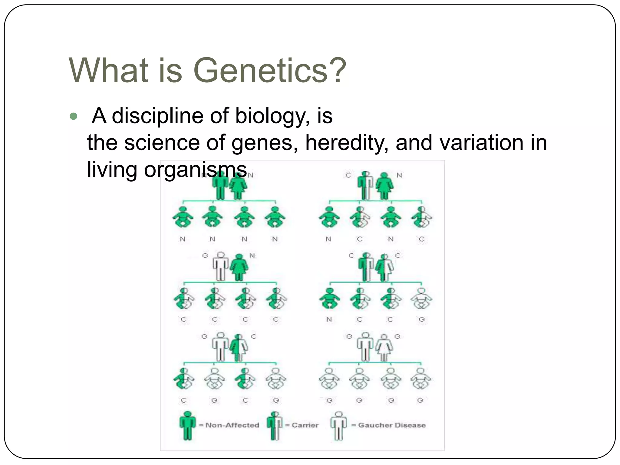 Genetics (short) | PPTX