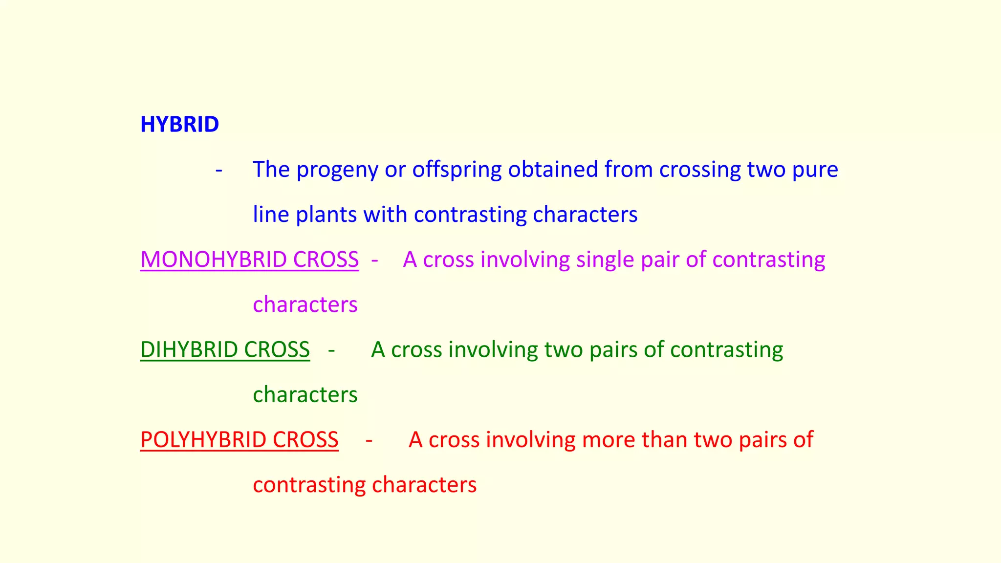 Genetics terminologies | PPTX