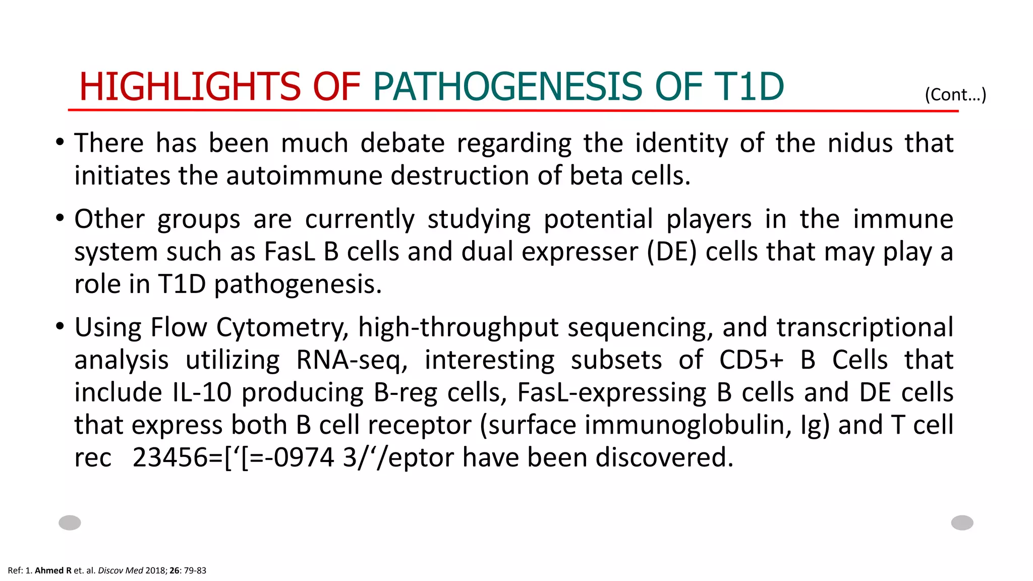 Genetics to environment to T1DM by Dr Shahjada Selim | PPTX