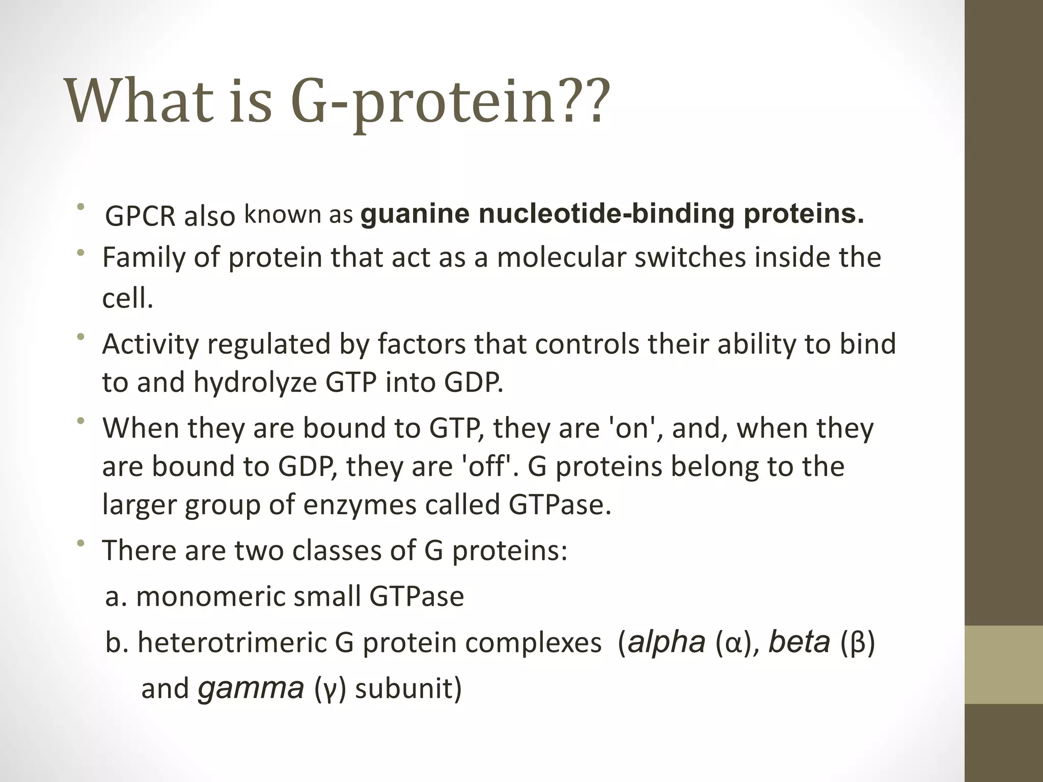Genetics variations in gpcr | PDF