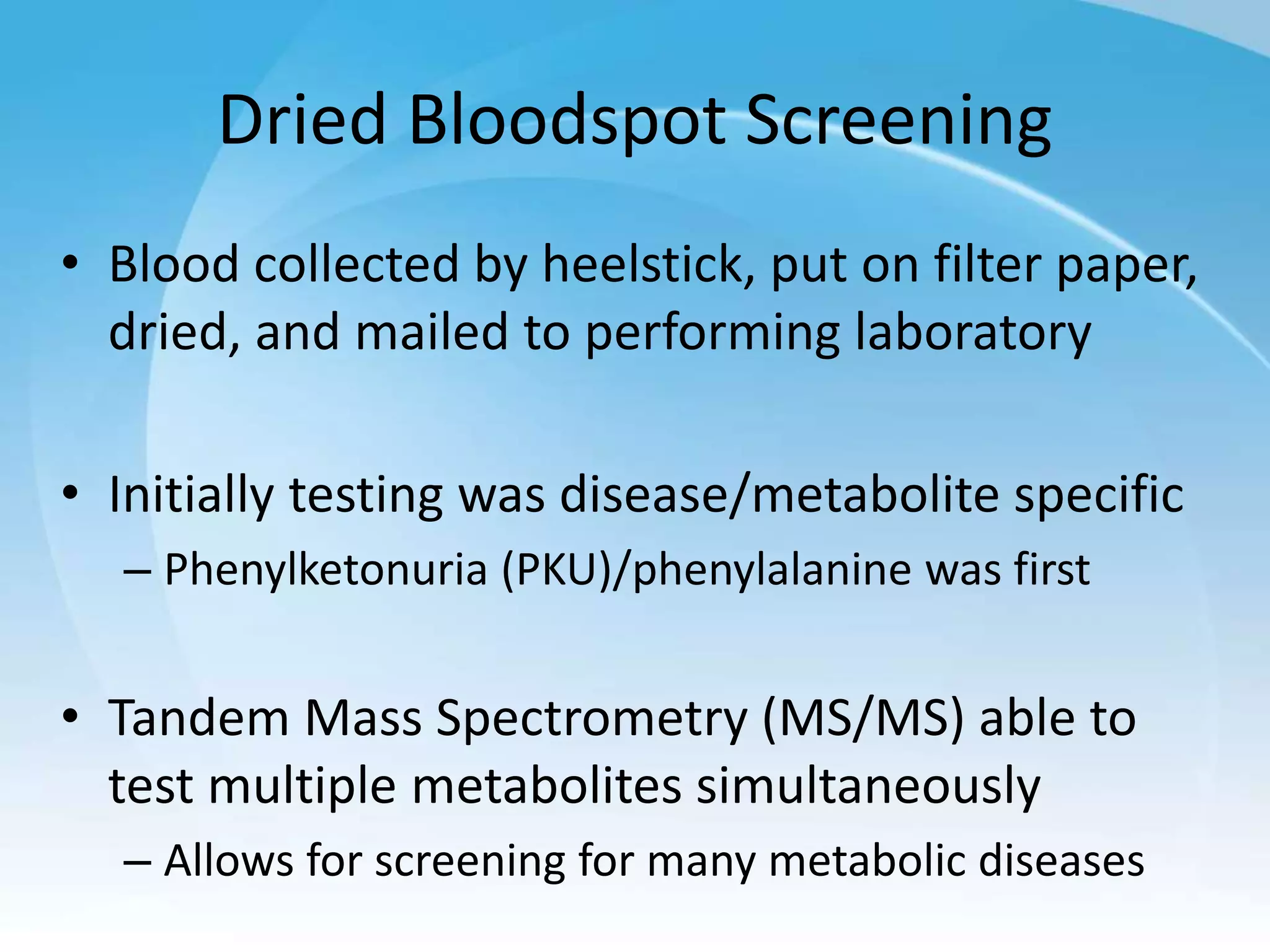 Newborn Screening - May 9, 2023 | PPTX