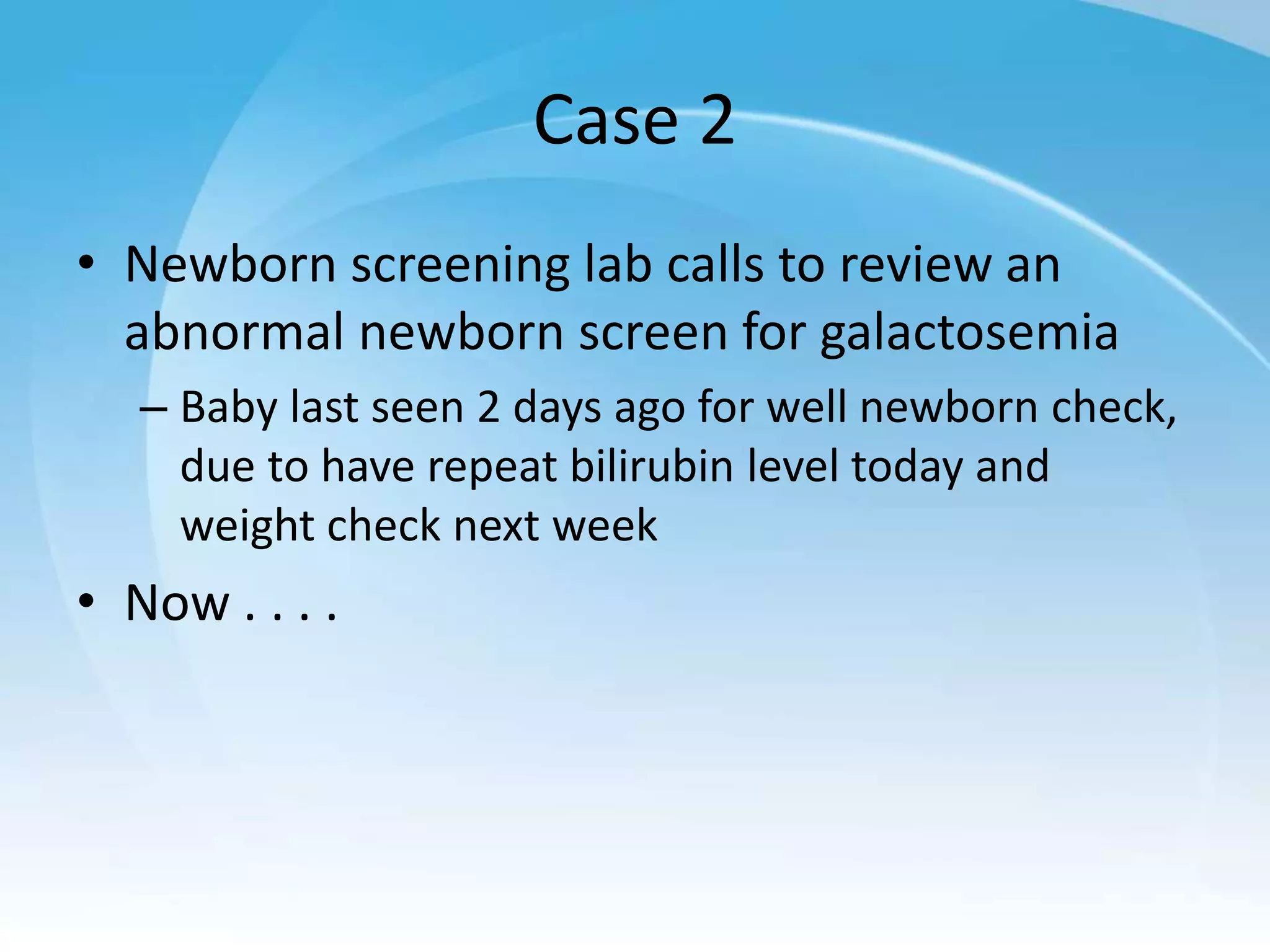 Newborn Screening - May 9, 2023 | PPTX