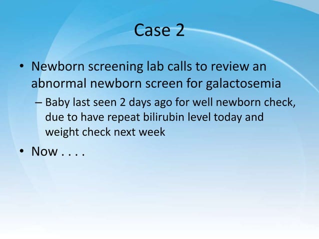 Newborn Screening - May 9, 2023 | PPTX | Blood Disorders | Diseases and ...