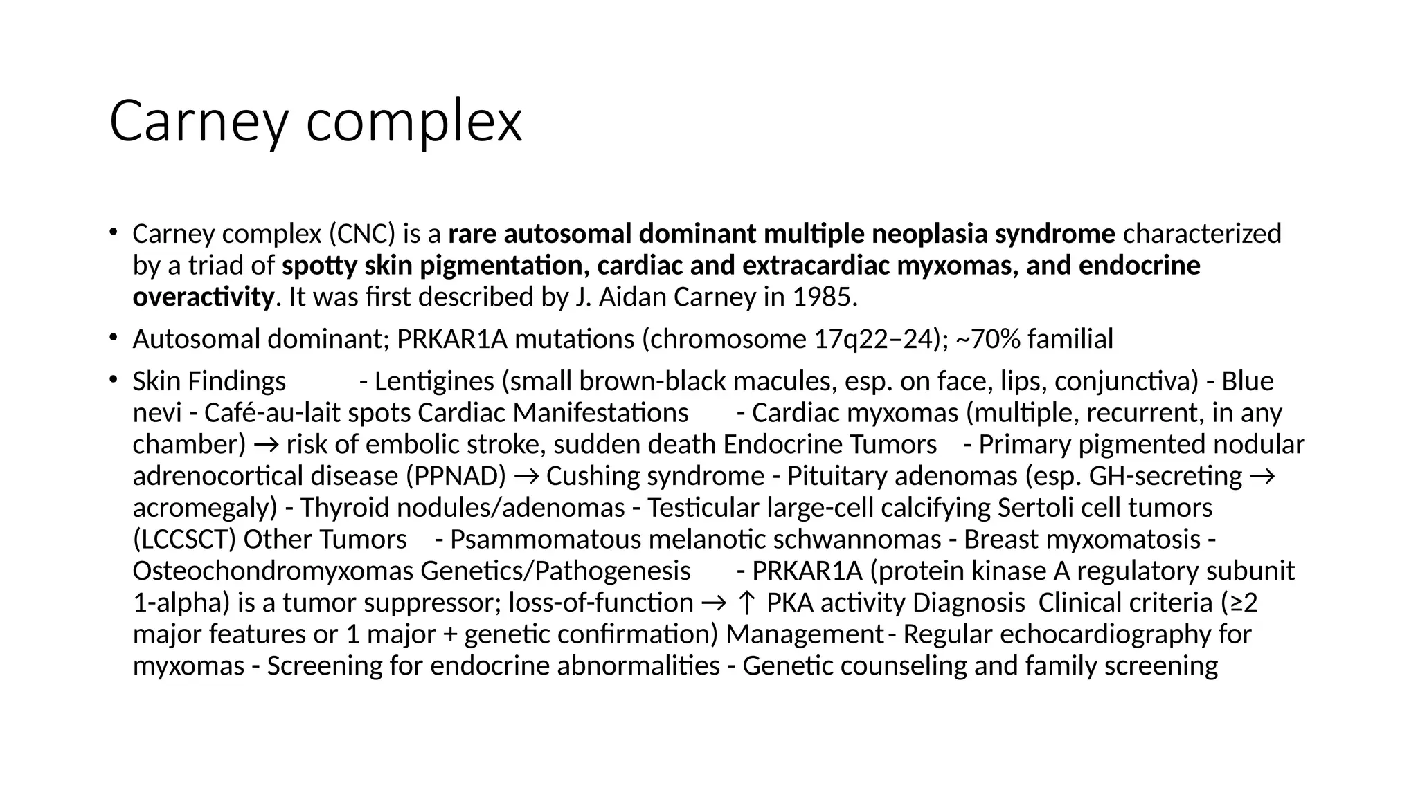Genetic Syndromes with Central Nervous System tumors Edited.pptx