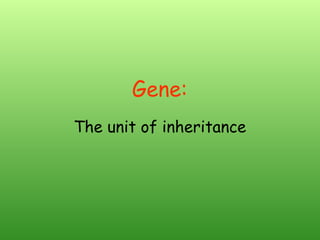 Biology: genetic terms and punnett square | PPTX