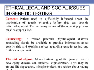 GENETIC TESTING: | PPTX