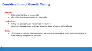 Considerations of Genetic Testing for better Diagnosis | PPTX