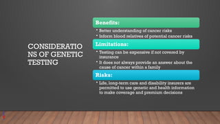 Genetic Testing and the basics of its.pptx