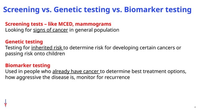 Genetic Testing Cancer screeing Overview.pptx