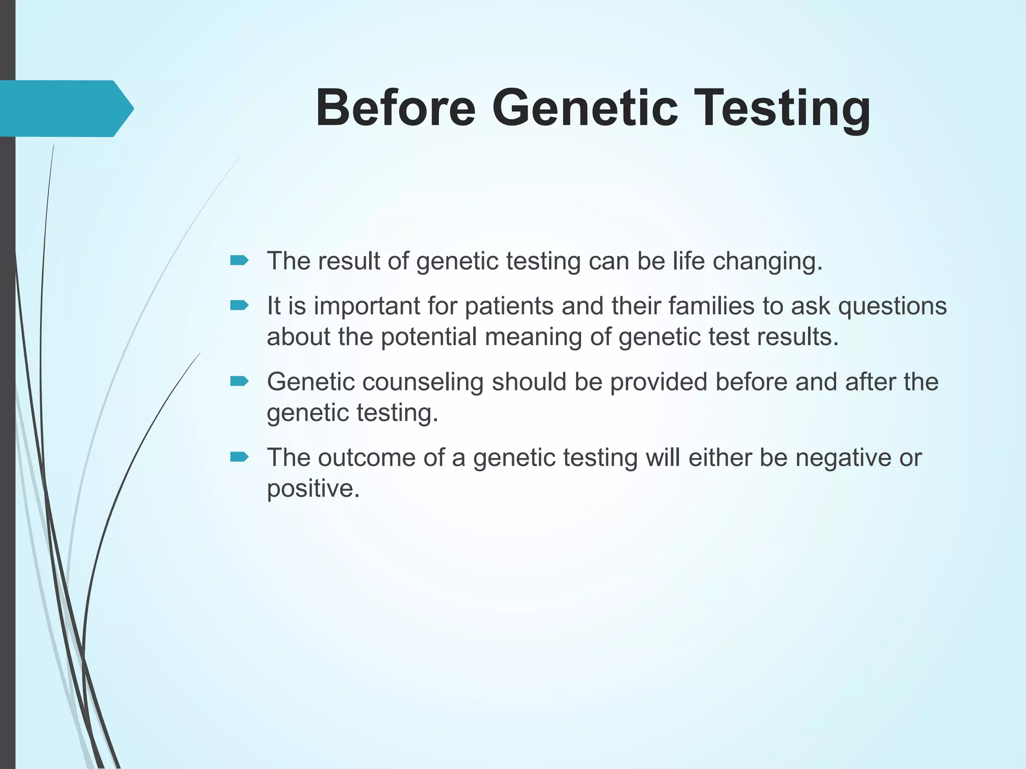 Genetic Testing Result Means | PPTX