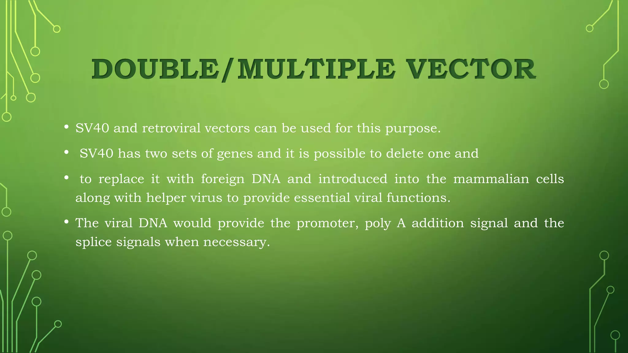 Genetic transformation method in mammals cell by NIDHI MISHRA and ...