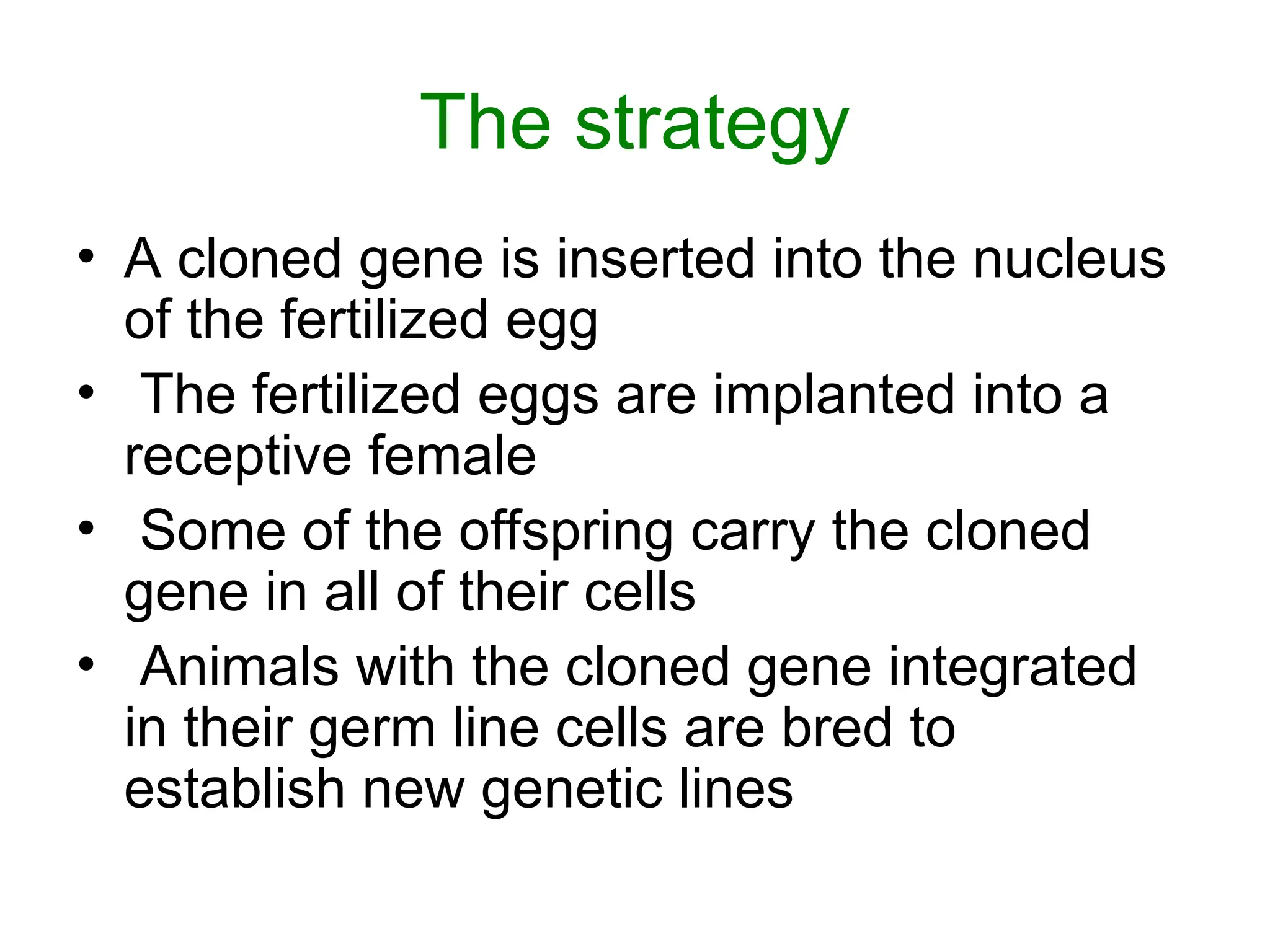 Genetic Transformation of Animals ppt.ppt