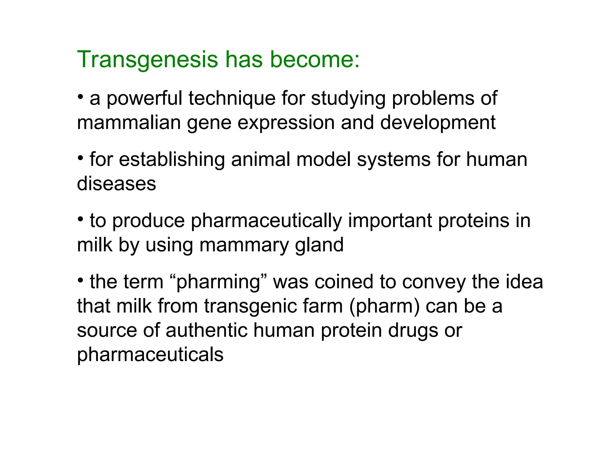 Genetic Transformation of Animals ppt.ppt