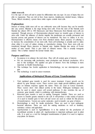 Genetic transformation system | DOCX