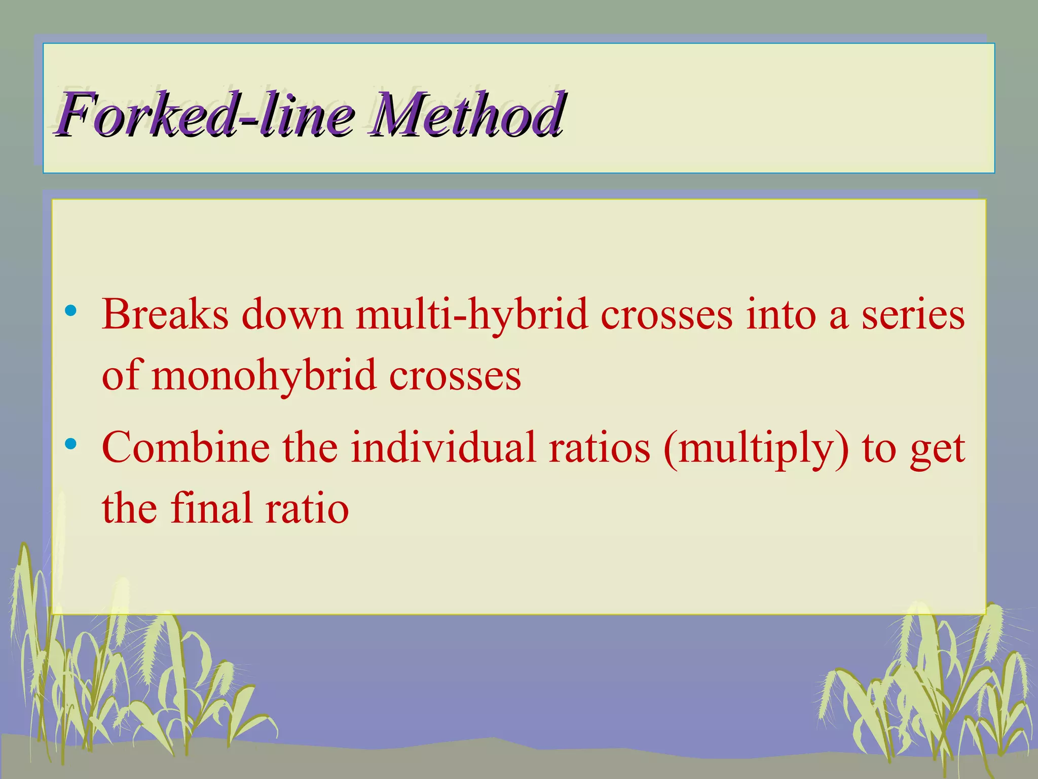 Genetic trihybrid cross | PPT