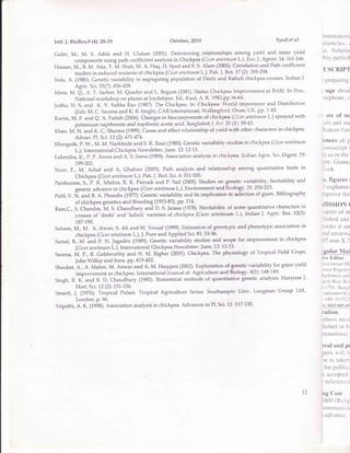 Genetic variability, correlation and path coefficient analysis | PDF