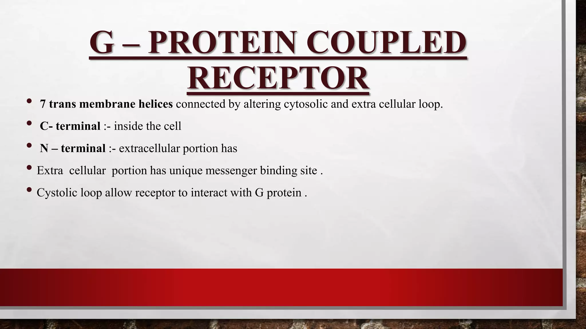 Genetic VaRITION IN GPCR.pptx