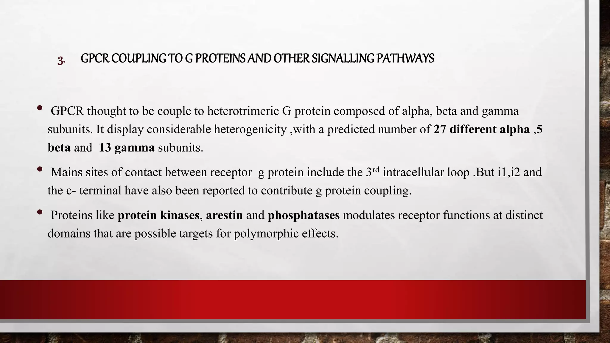 Genetic VaRITION IN GPCR.pptx