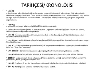 Geneti̇ği̇ deği̇şti̇ri̇lmi̇ş organi̇zmalar ve eti̇k | PPTX