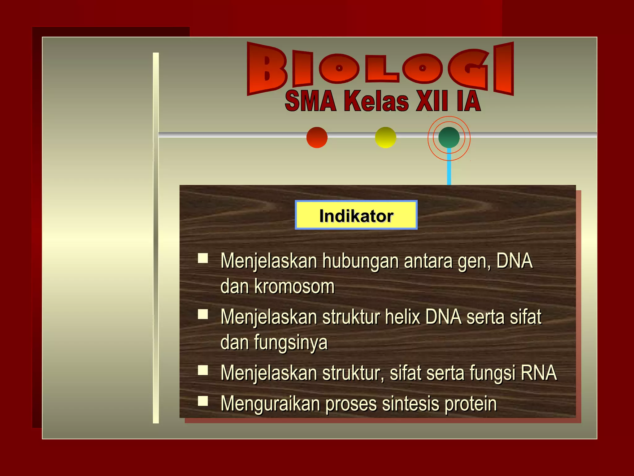 Dasar-dasar Genetika | PPT