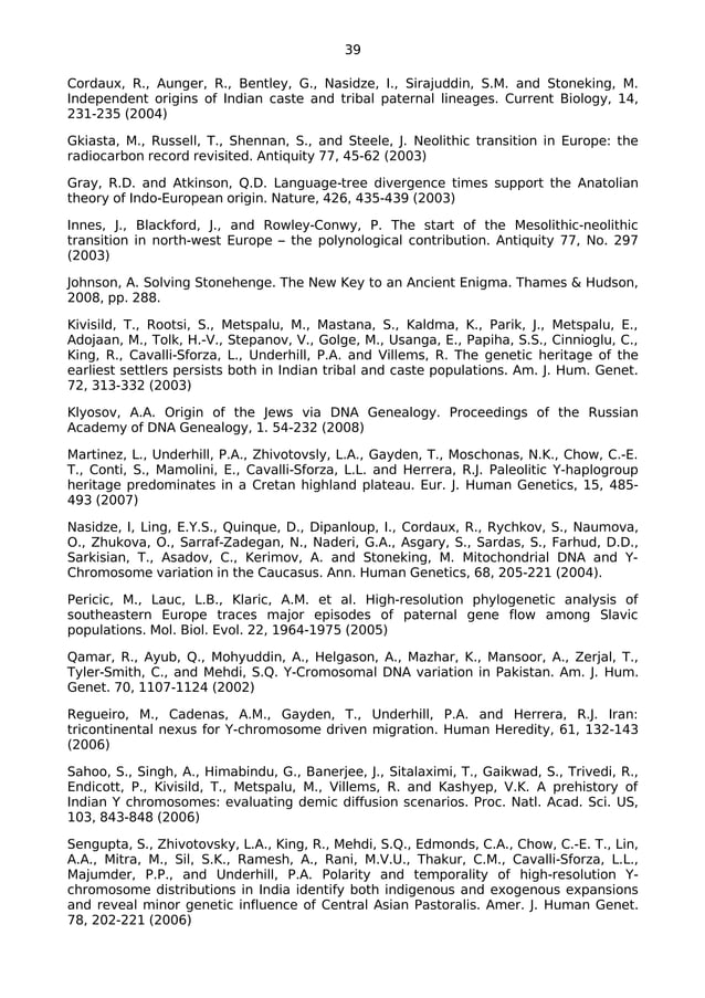 Genetika kaze-da-su-srbi-najstariji-istorija-dunav-dnk | PDF